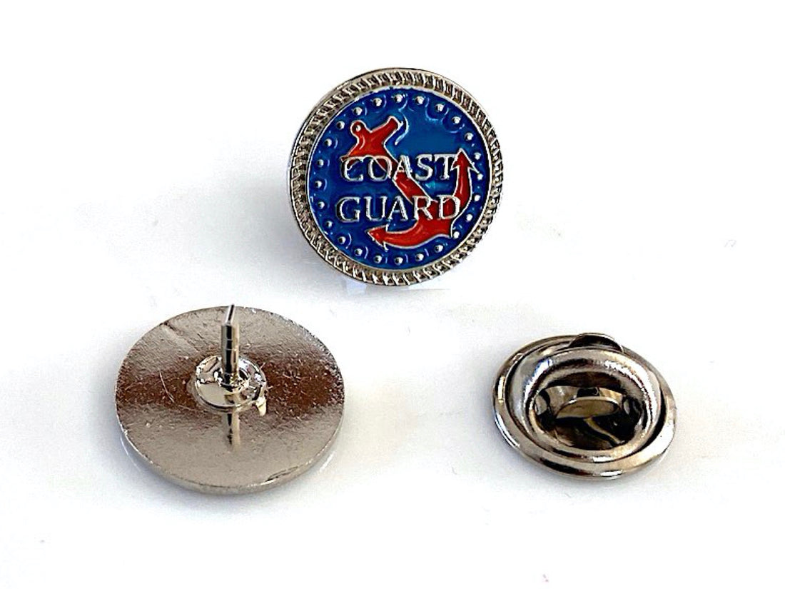 Coast Guard Lapel Pin – Hope Design Ltd