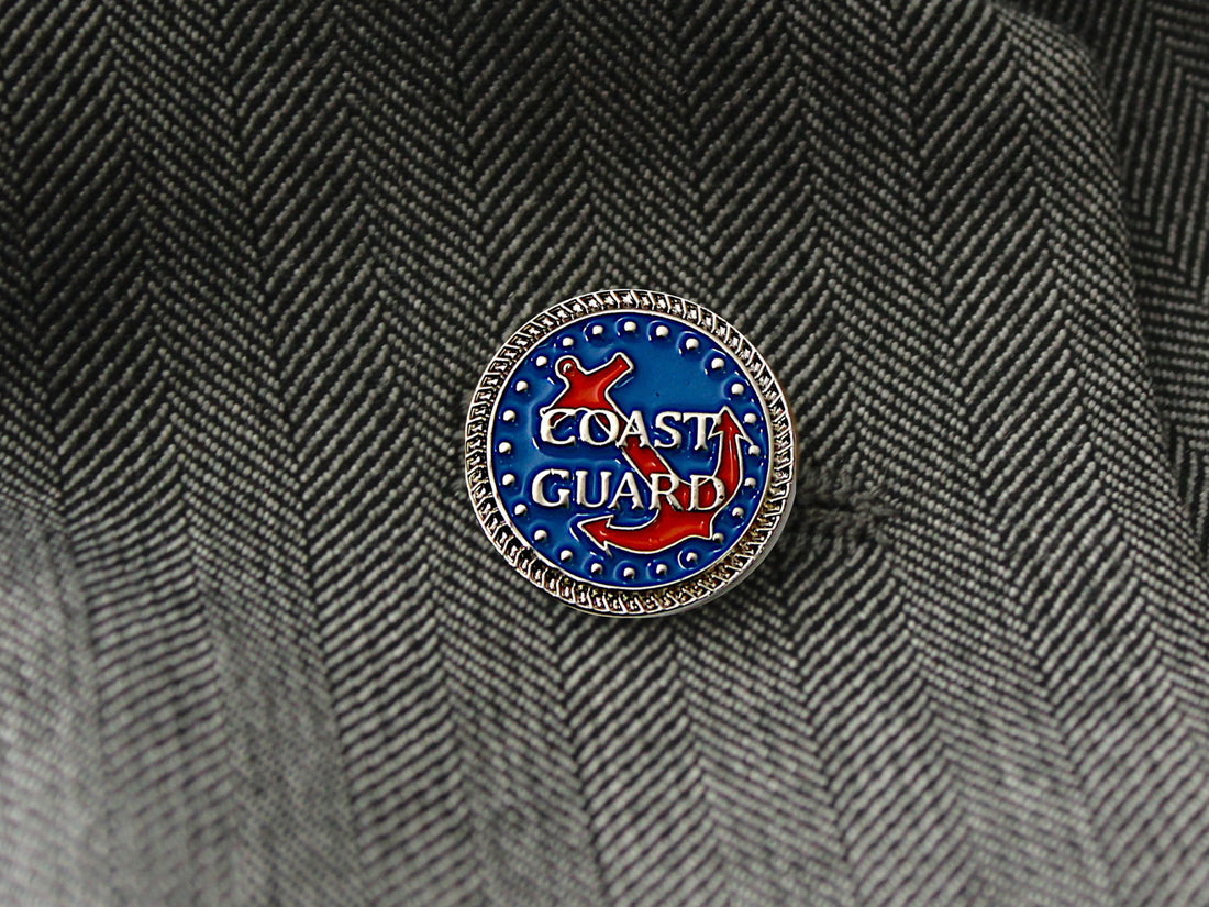 Coast Guard Lapel Pin – Hope Design Ltd