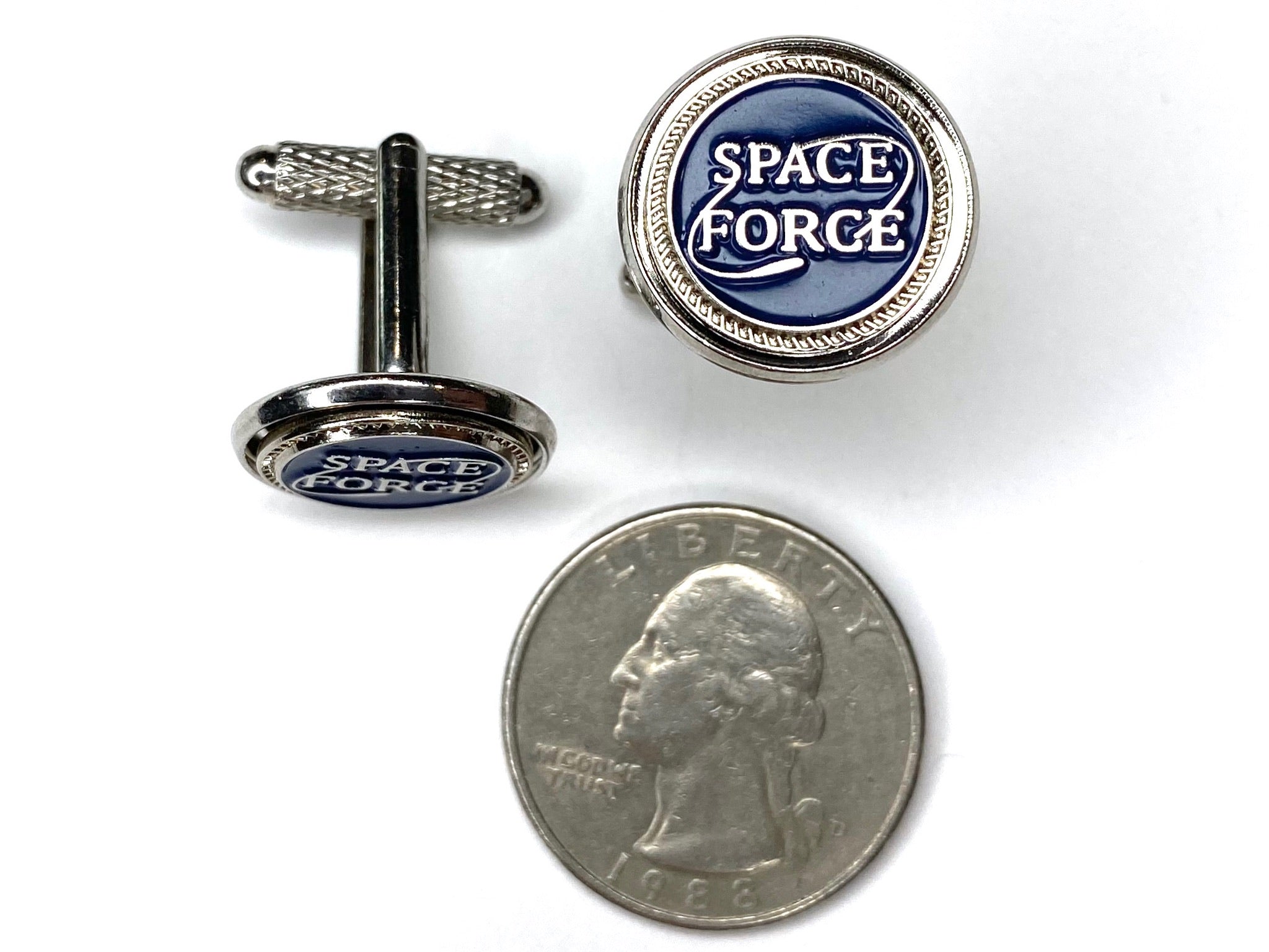 Space Force Cufflinks – Hope Design Ltd