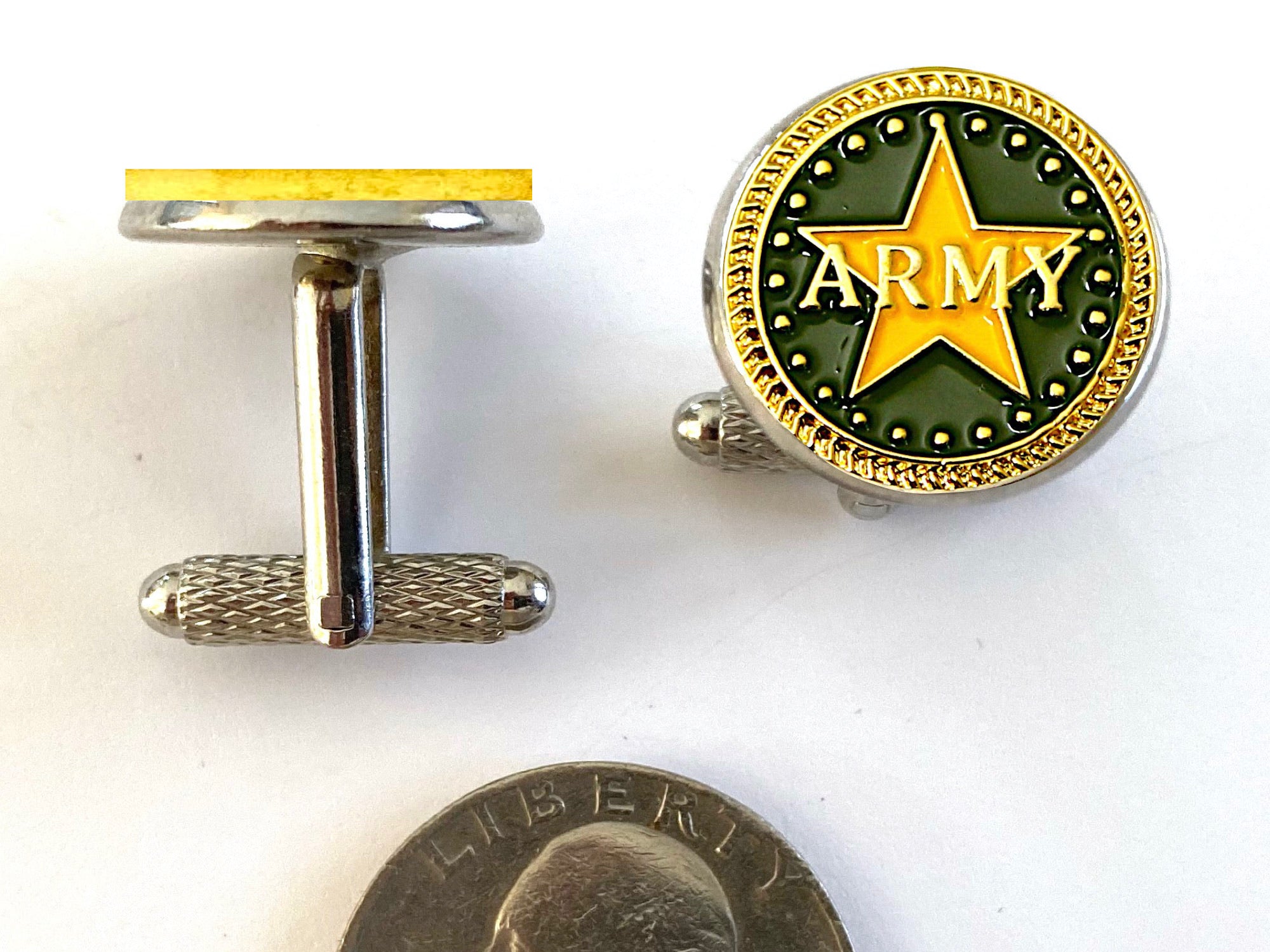 Army Cufflinks – Hope Design Ltd