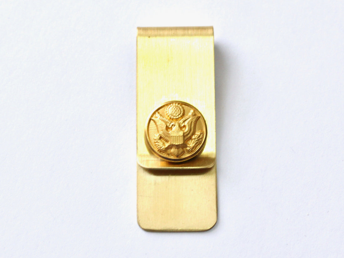Army Button Money Clip – Hope Design Ltd