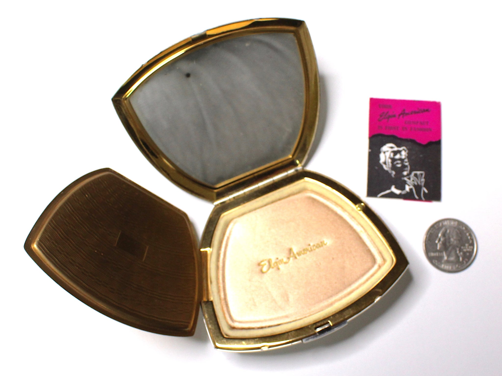 WWII-era Vintage Sweetheart Compact | Aviation VB168 – Hope Design Ltd